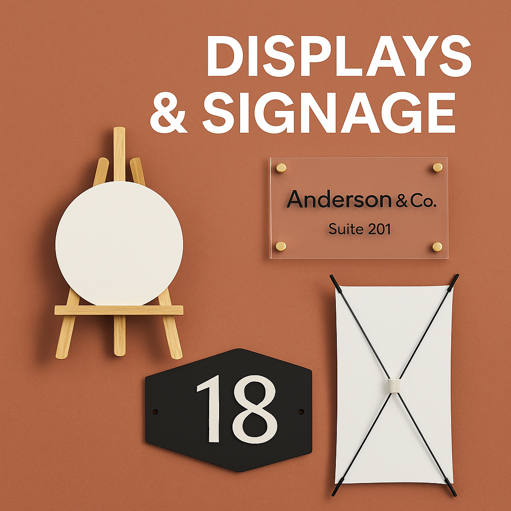 Displays & Signage for Events, Business & Home – LaserBloom Studios