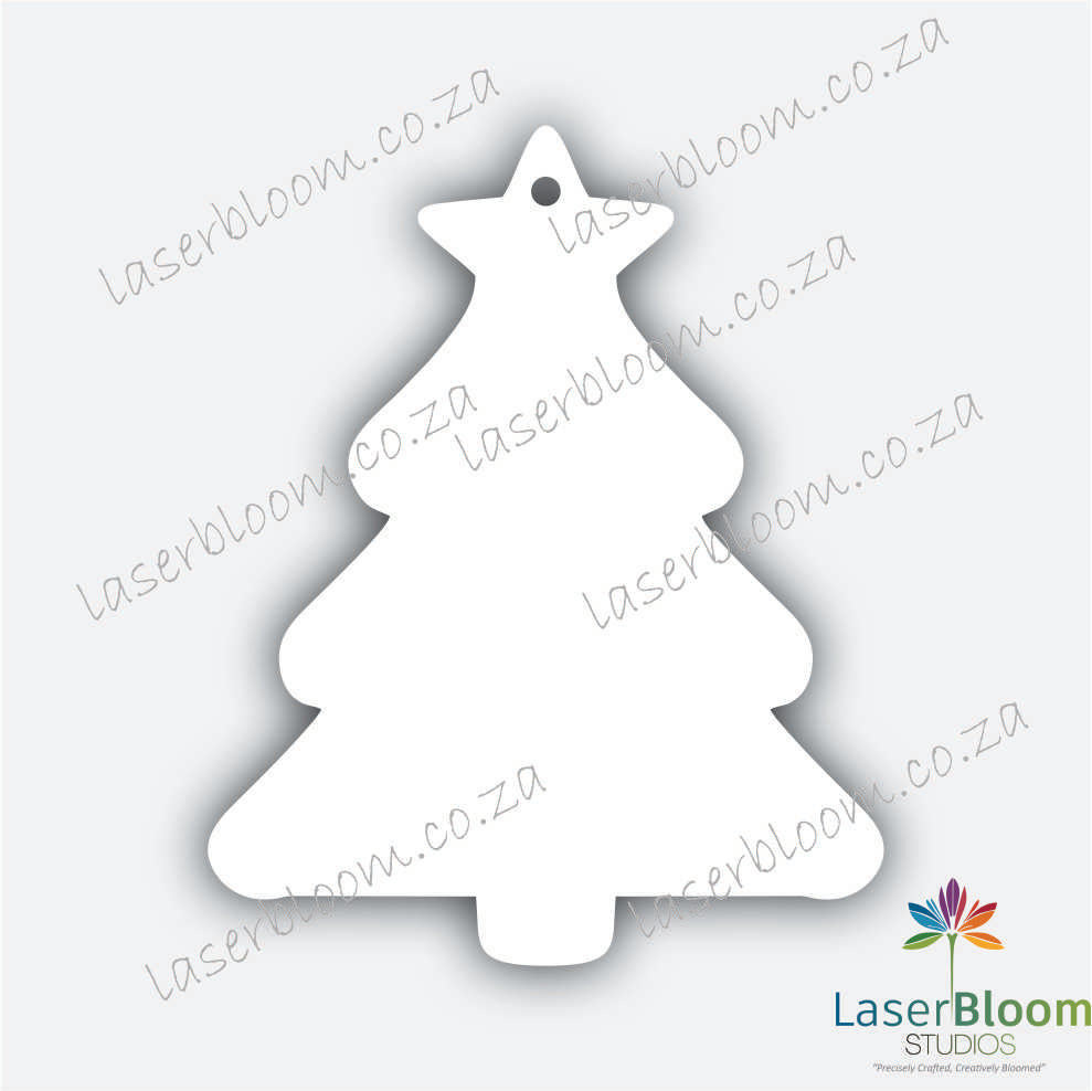 Sublimation MDF Tree - Set of 10 – LaserBloom Studios
