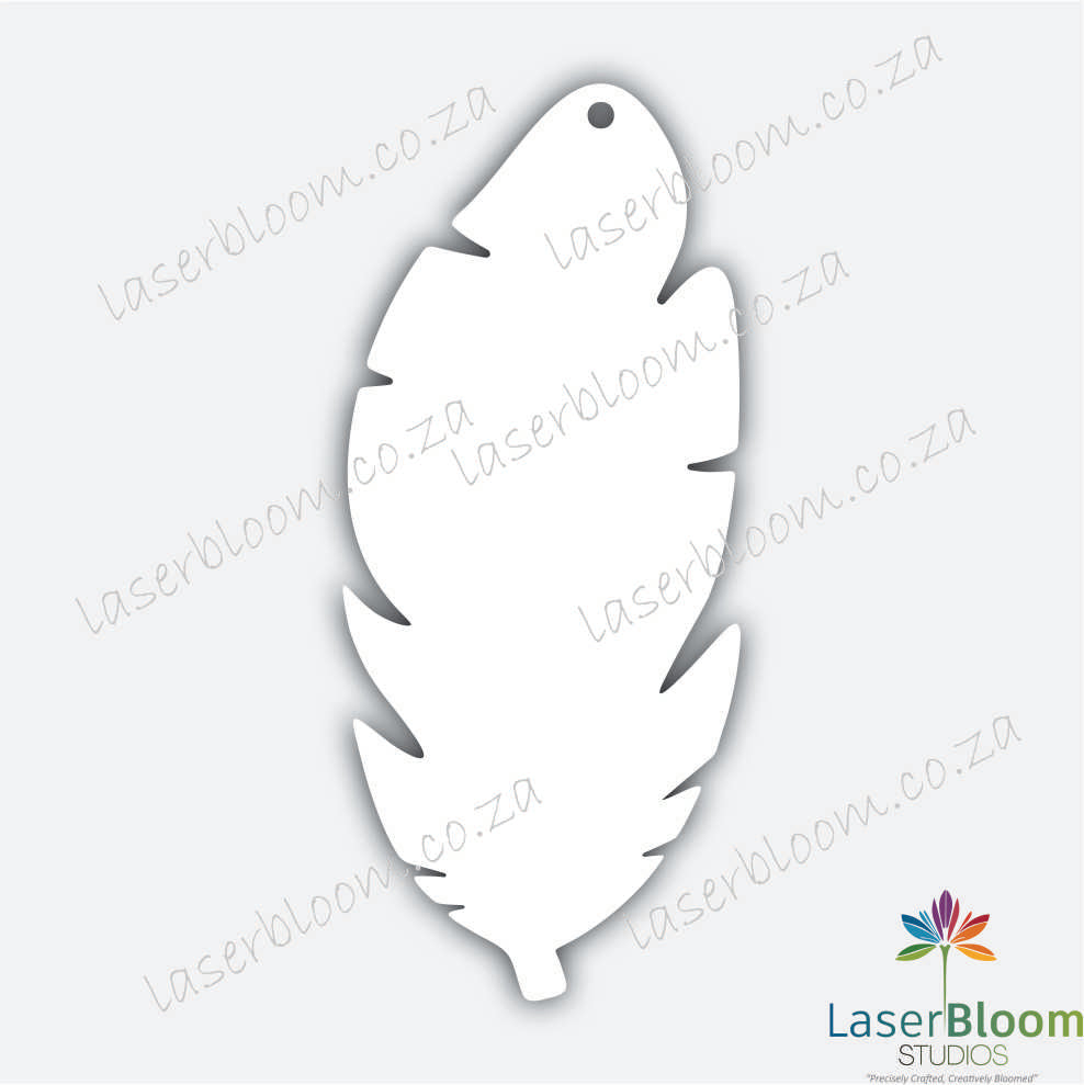 Sublimation MDF Feather - Set of 10 – LaserBloom Studios